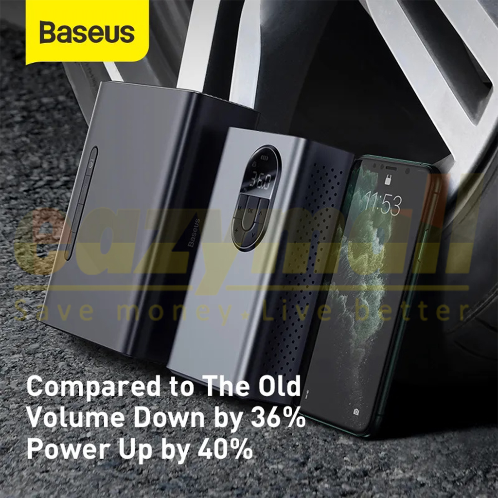 BASEUS ENERGY SOURCE INFLATOR PUMP - Eazymall