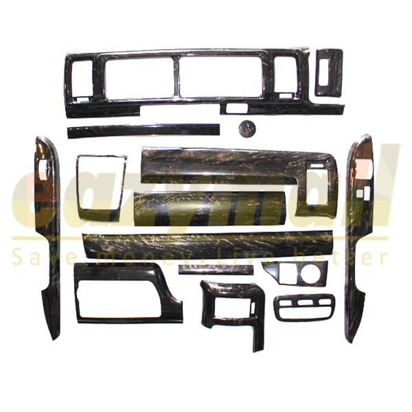 TEAK PANEL 2015 GL KDH200 HI-ROOF 15P DARK WOOD BM268 - Eazymall